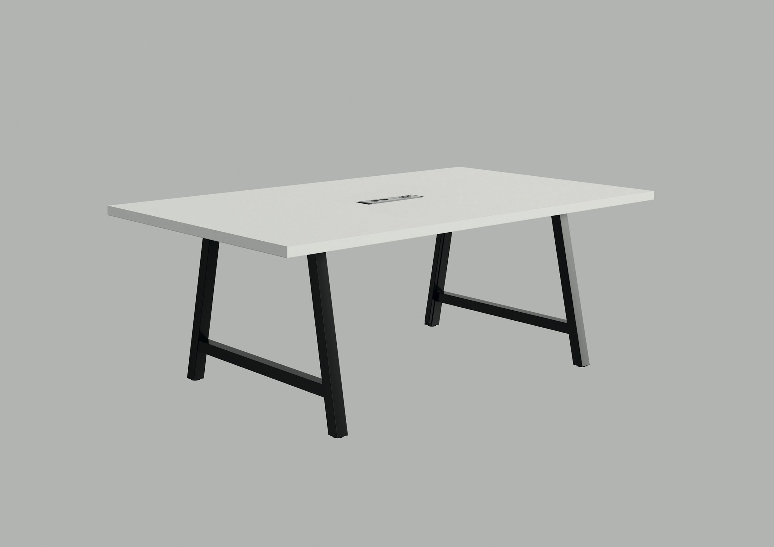 Cohesion Table with Cable Management — Loop Workplace Furniture