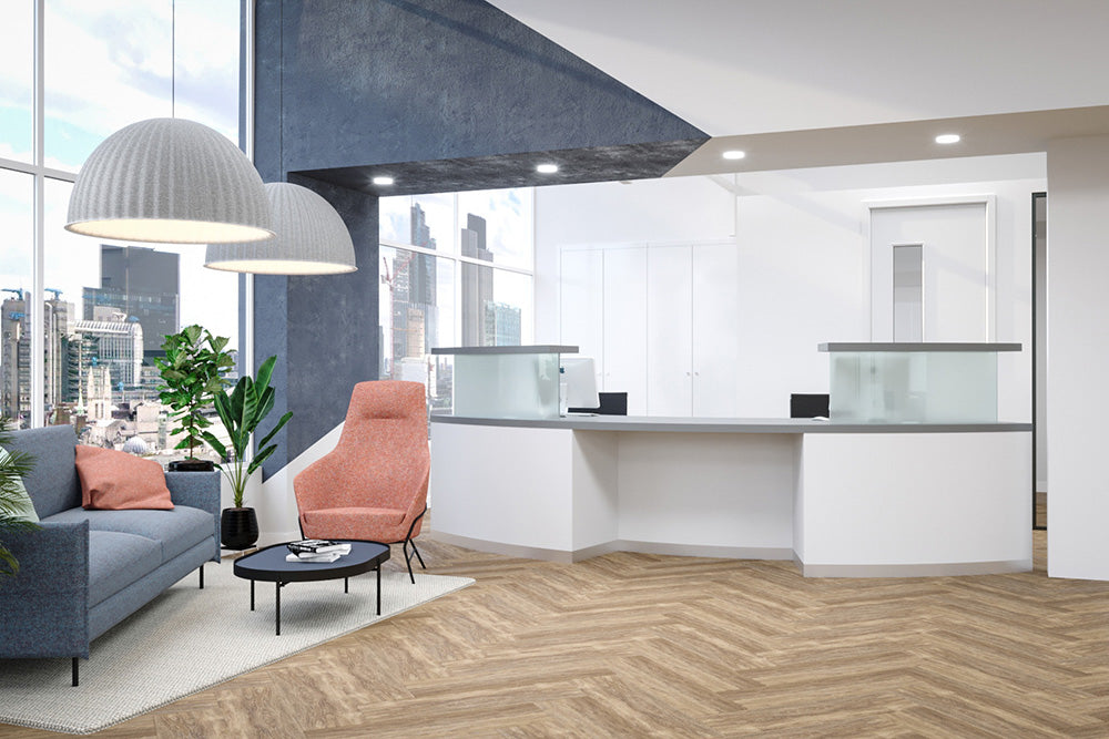 Large Classic Reception Desk | Reception Desks | Loop Furniture — Loop ...