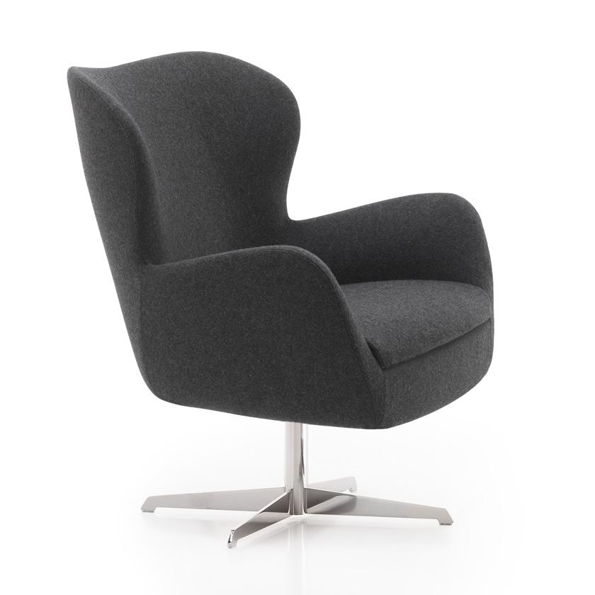 Pause Swivel Base Armchair — Loop Workplace Furniture